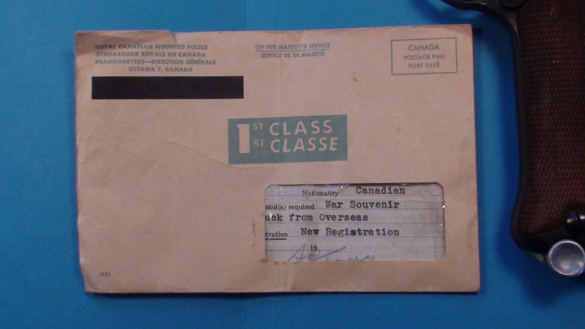 #498 WW2 Luger Documented vet bring Back – Luger Collector
