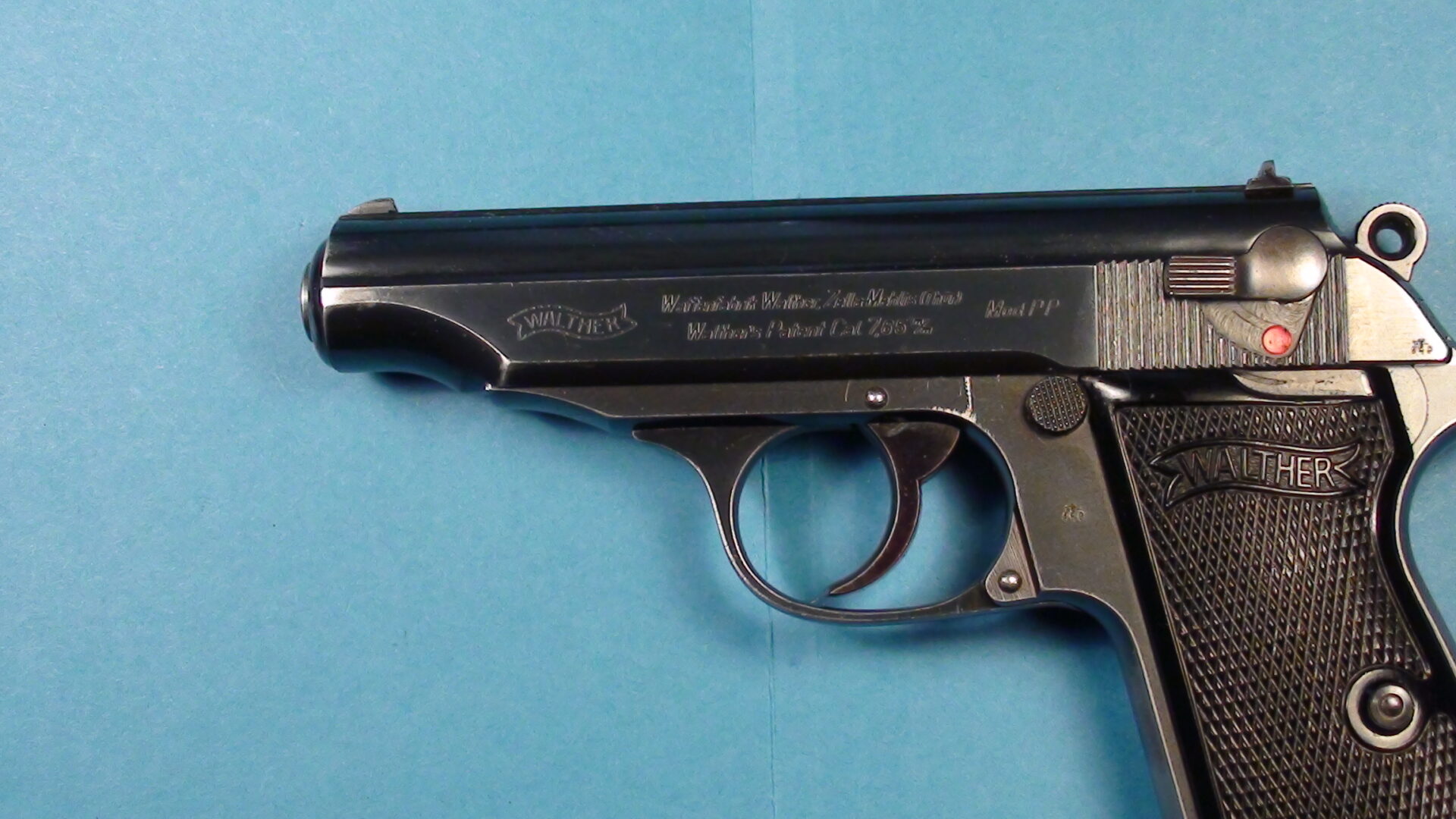 WALTHER MODEL PP SER #167758P – Luger Collector